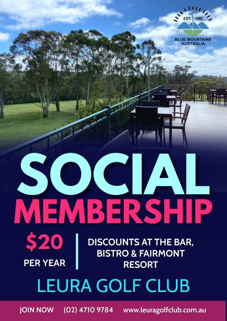 Social Membership - Leura Golf Club